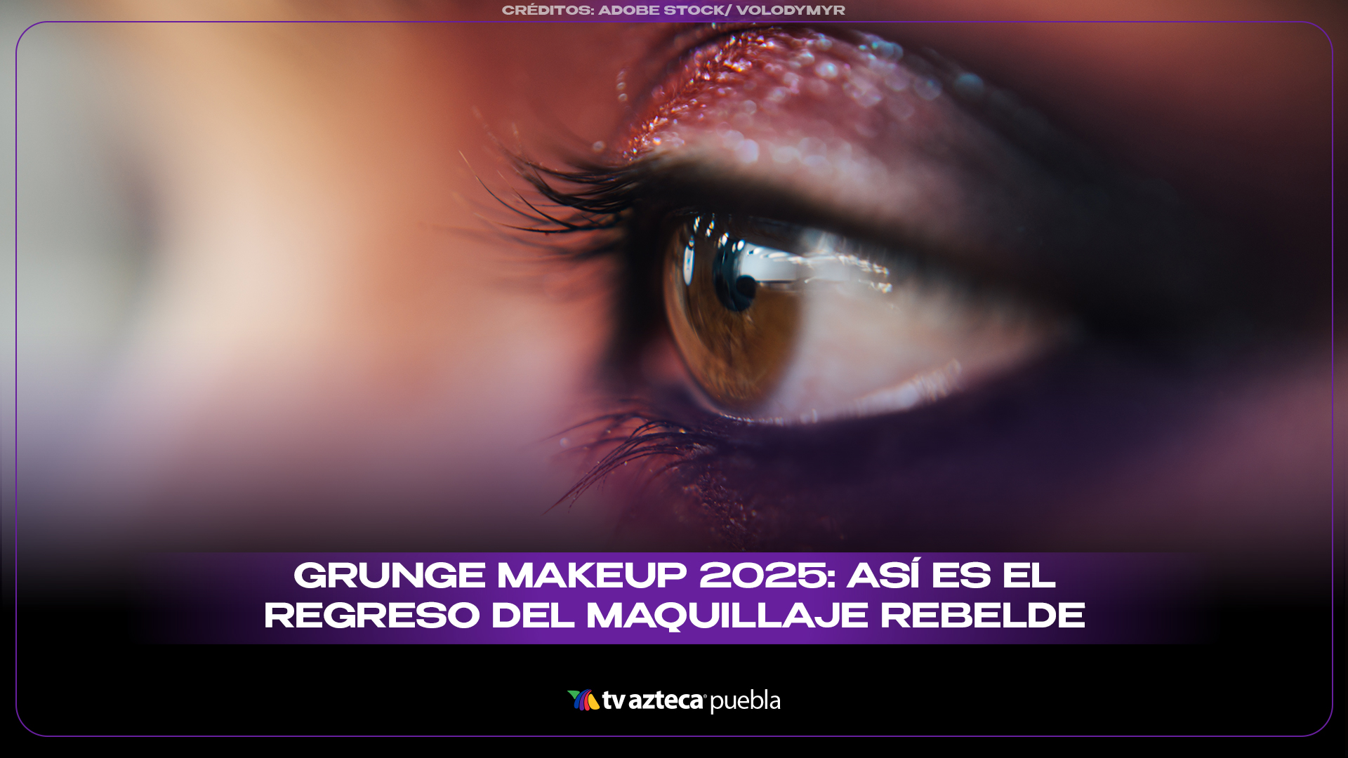 Grunge Makeup vuelve en 2025 con toques modernos y dramáticos