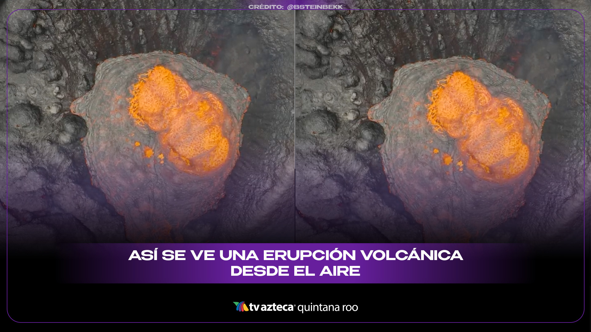 Erupción volcánica desde el aire: así se observa, qué provoca y por qué ...
