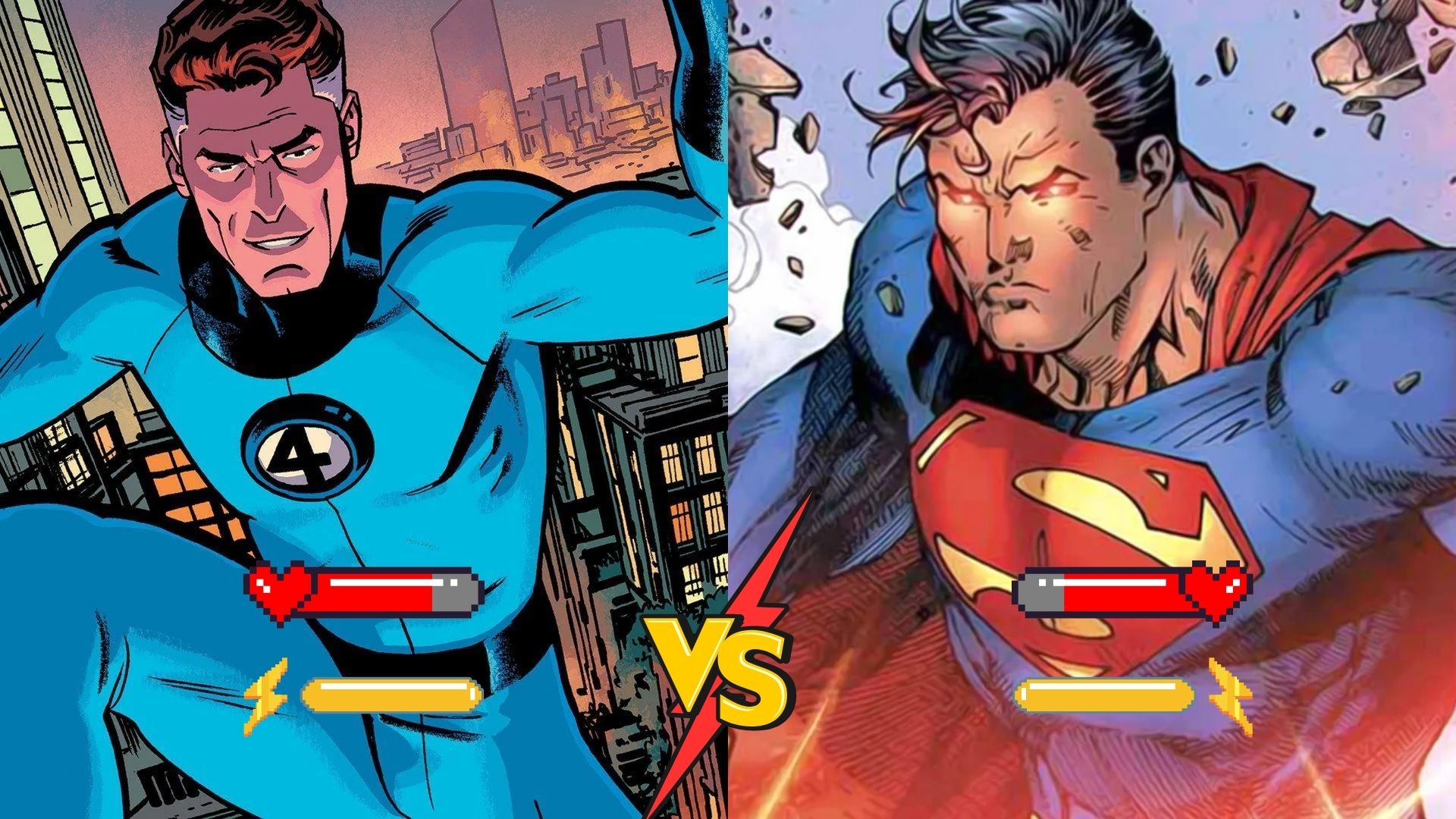 Superman vs. Reed Richards: ¿quién ganaría? Esto dice la inteligencia ...