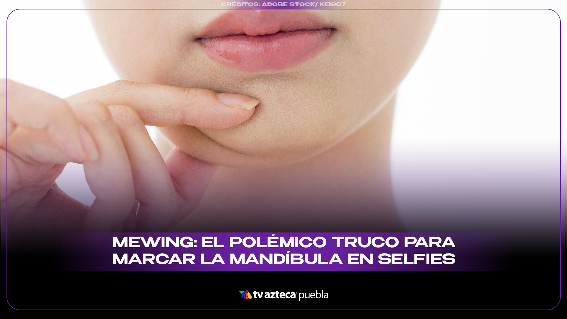 Qué es el mewing y por qué no hay pruebas científicas de sus beneficios