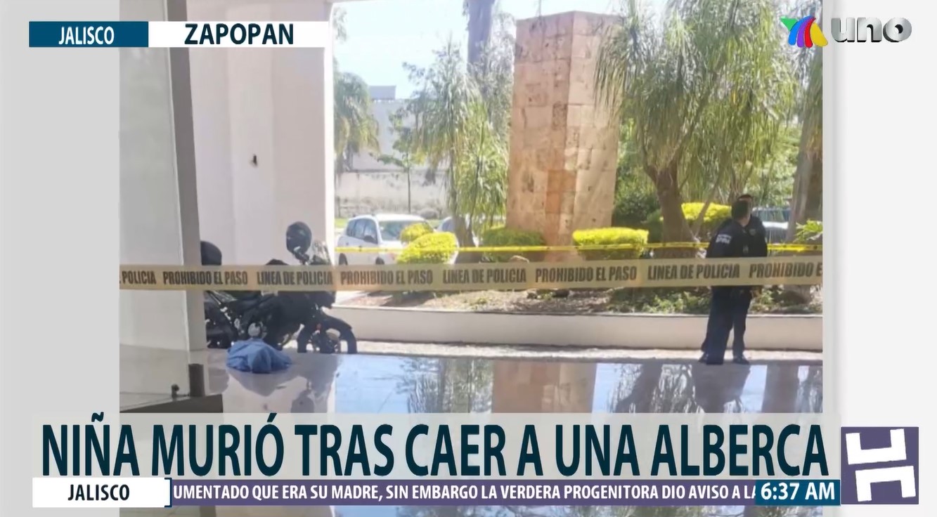 Niña murió ahogada tras caer a una alberca en Zapopan