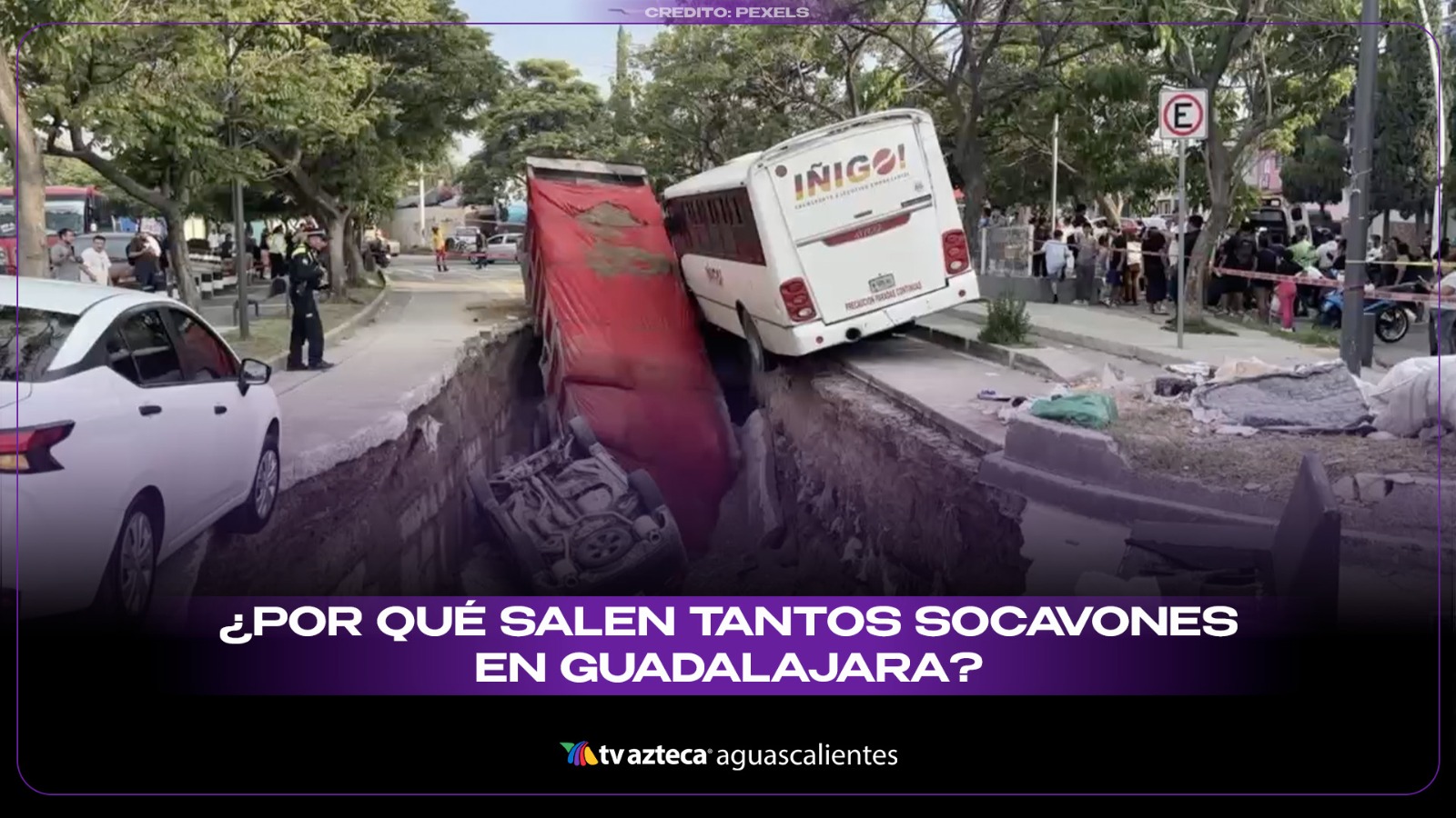 Socavones en Guadalajara: ¿Por qué aparecen tras las lluvias y qué está ...