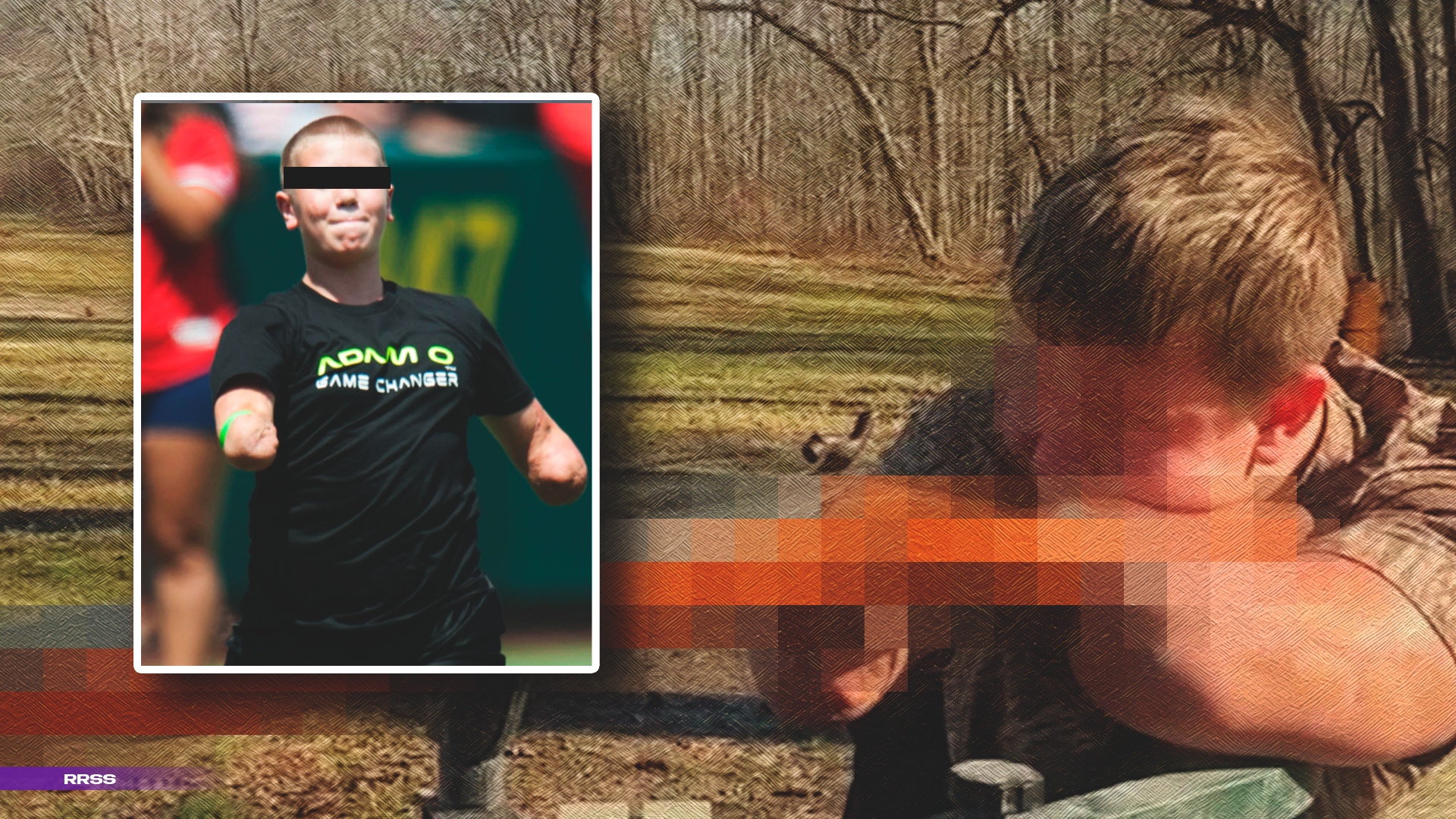 Dayton James Webber, deportista sin extremidades, es acusado de asesinato