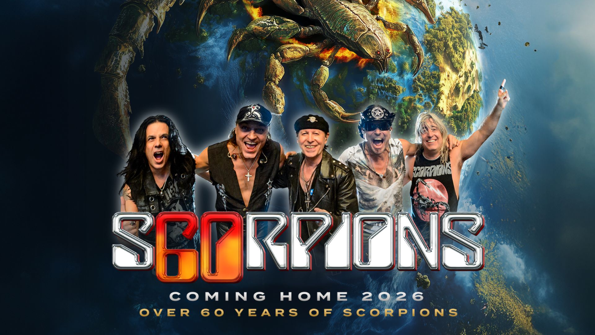 Scorpions anuncia gira de conciertos en México con motivo de su 60 ...