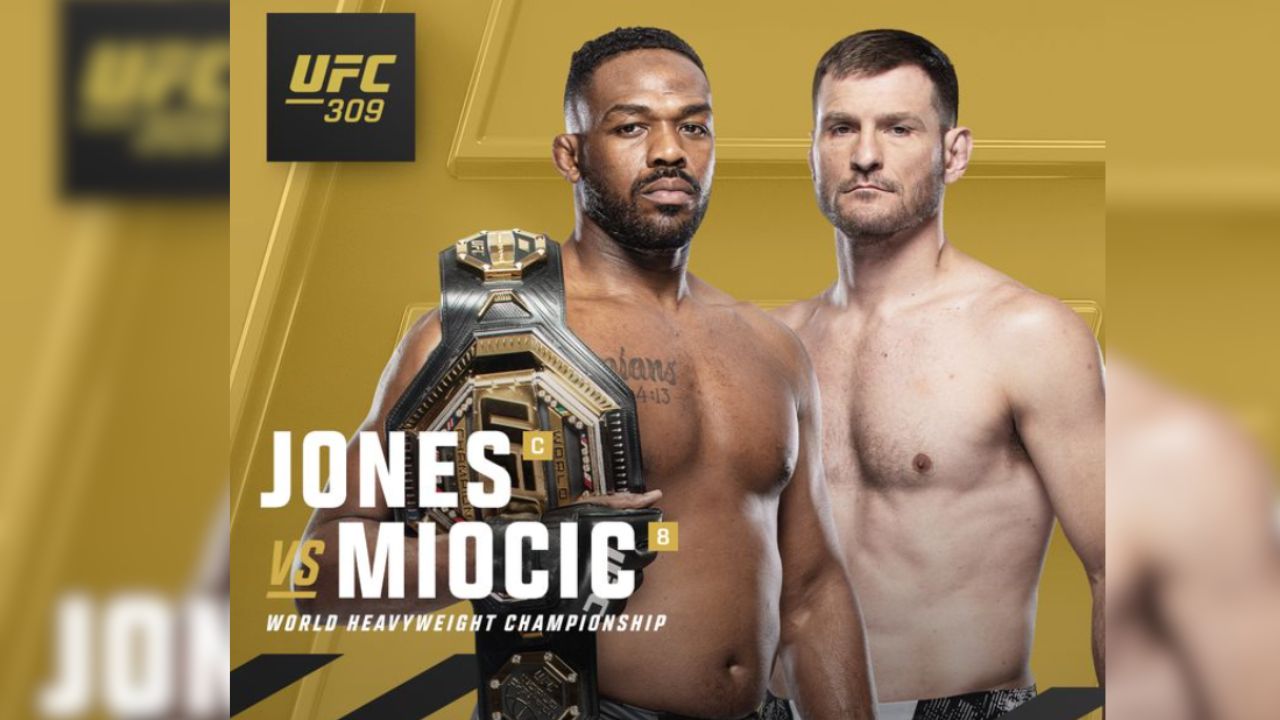 UFC 309: Jon Jones vs Stipe Miocic oficial | cartelera completa