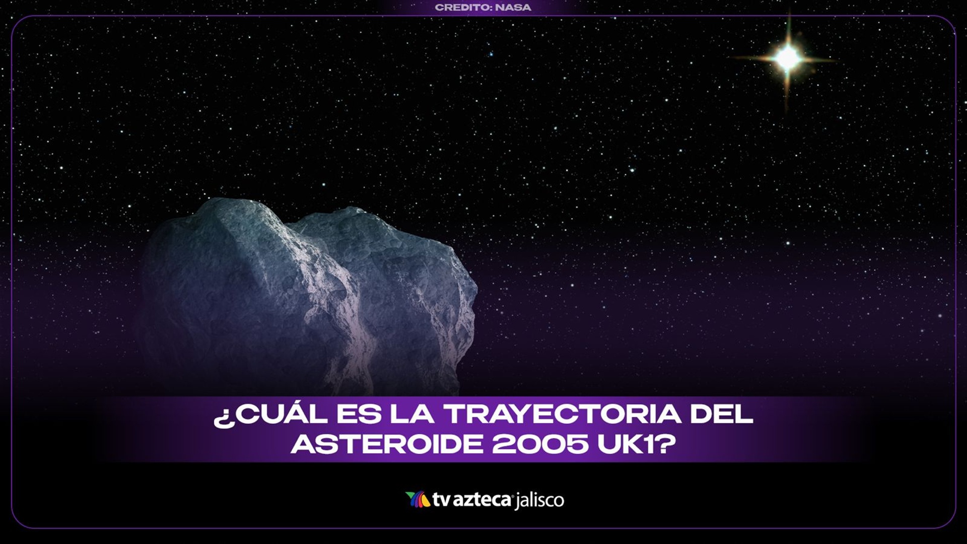 Asteroide 2005 UK1: por qué es “potencialmente peligroso” y cuál es su ...