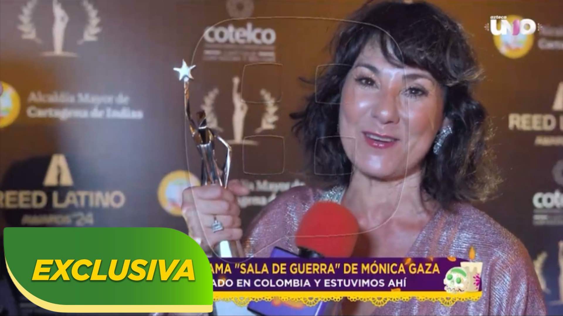 ¿Cuál fue el premio que recibió el programa "Sala de Guerra" de Mónica Garza en Colombia?