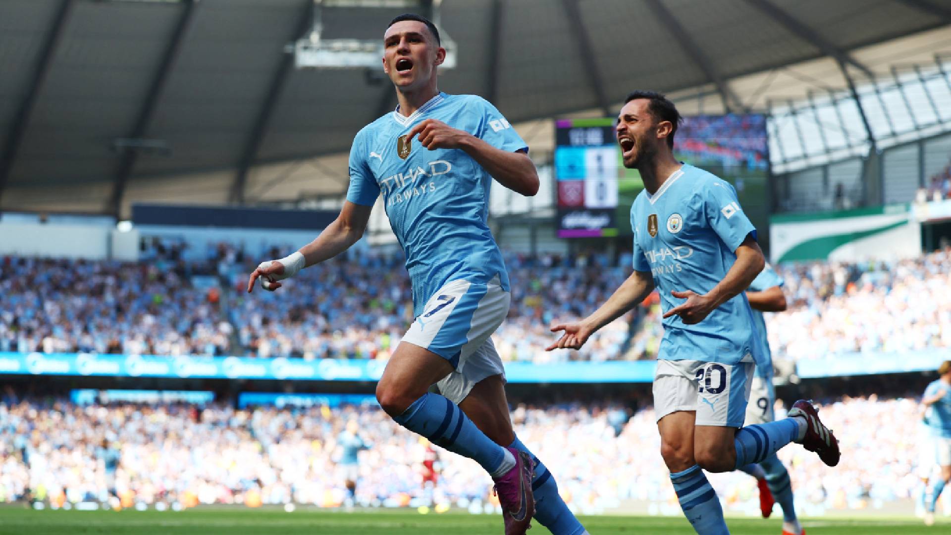 Resultado y goles: Manchester City West Ham | Jornada 38 Premier League