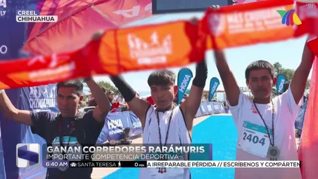 Corredores rarámuri dominan carrera en la Sierra Tarahumara y obtienen ...