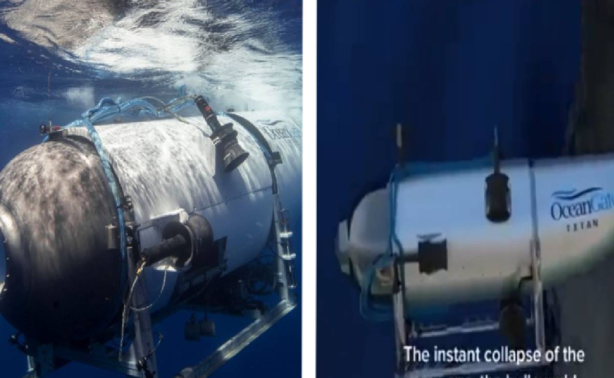 Implosionar submarino: video animado muestra cómo ocurrió