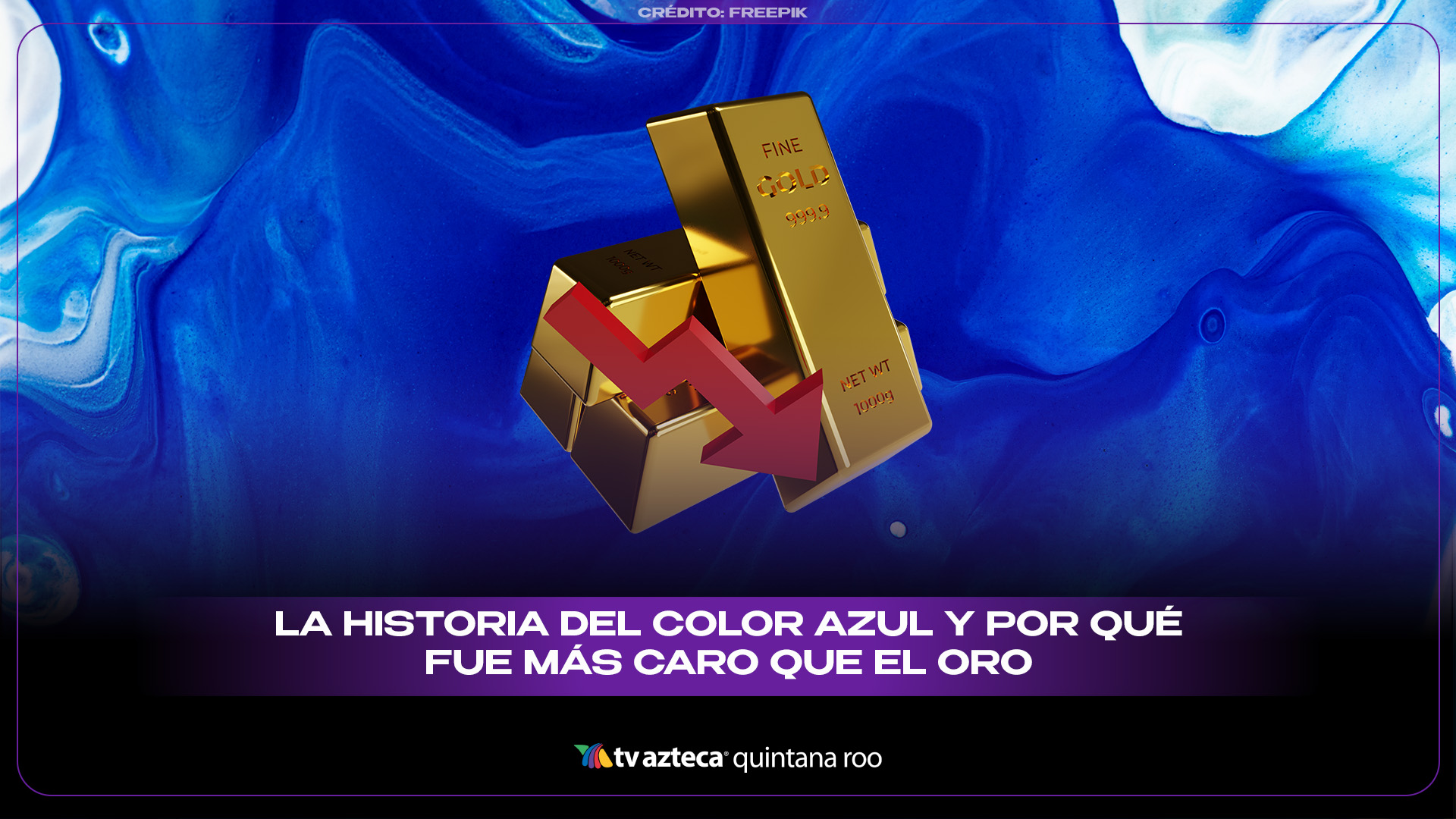 El color azul que fue mucho más caro que el oro en la edad media