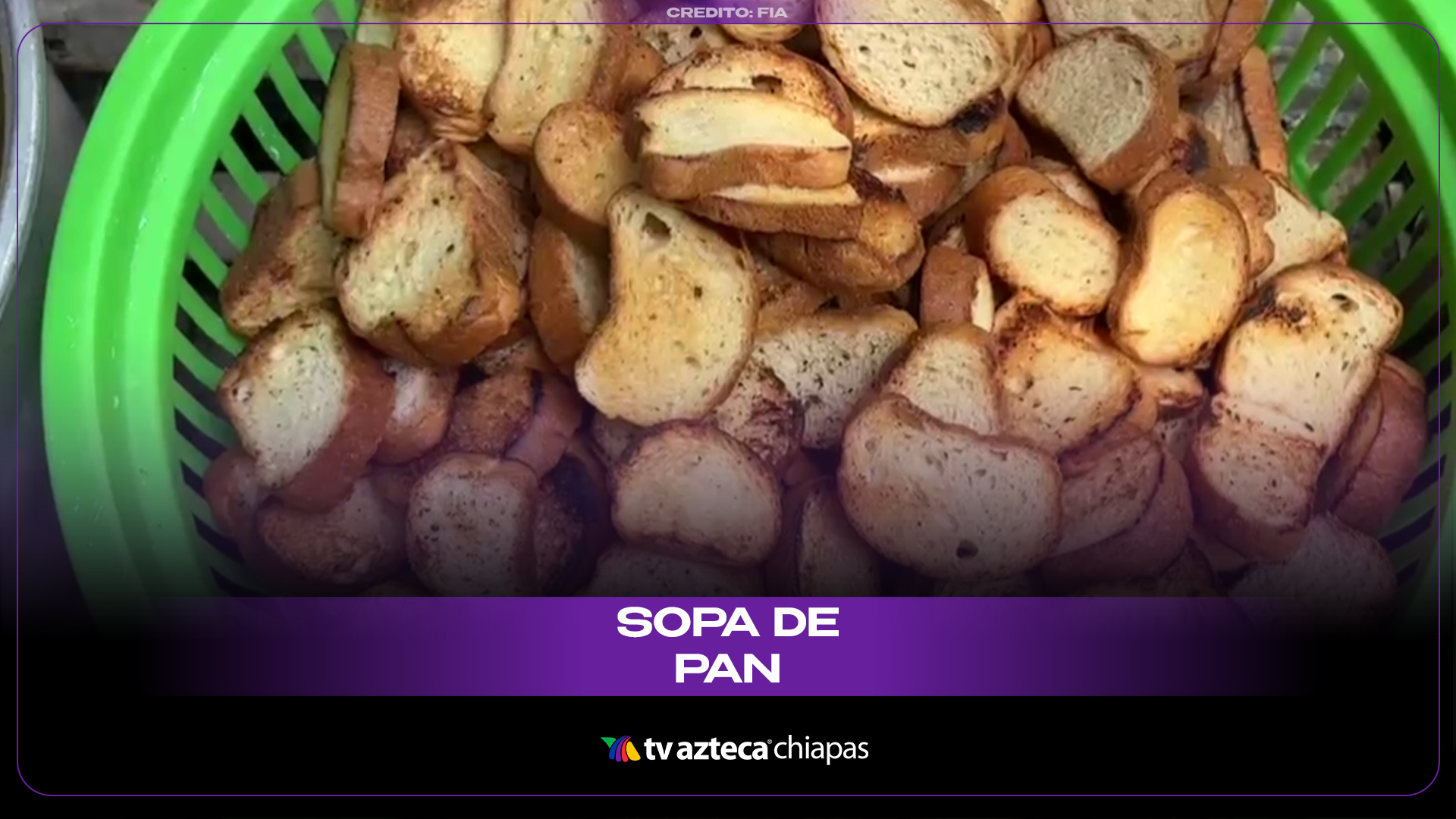 Sopa de pan chiapaneca: Ingredientes de preparación