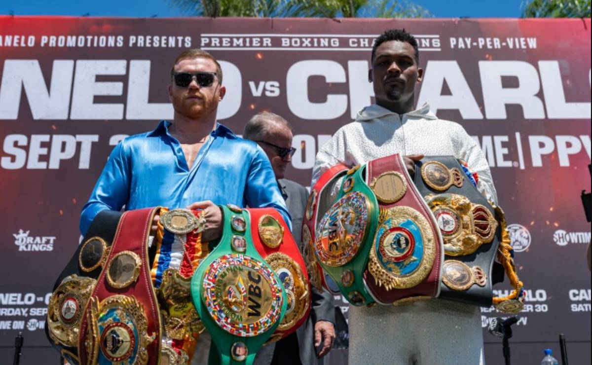 Así podrás ver EN VIVO la pelea Canelo vs Charlo por Azteca Deportes