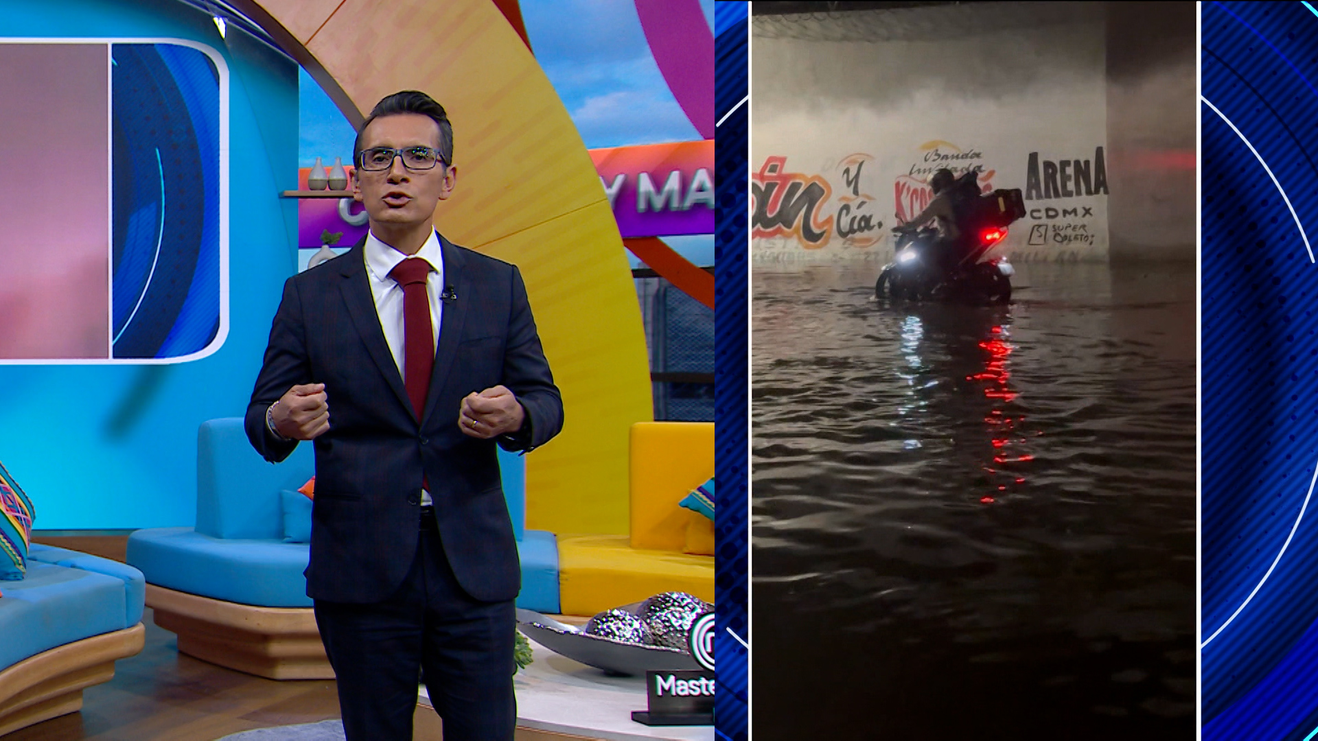 Con Peras y Manzanas: La CDMX colapsa por las lluvias y el papá que ...
