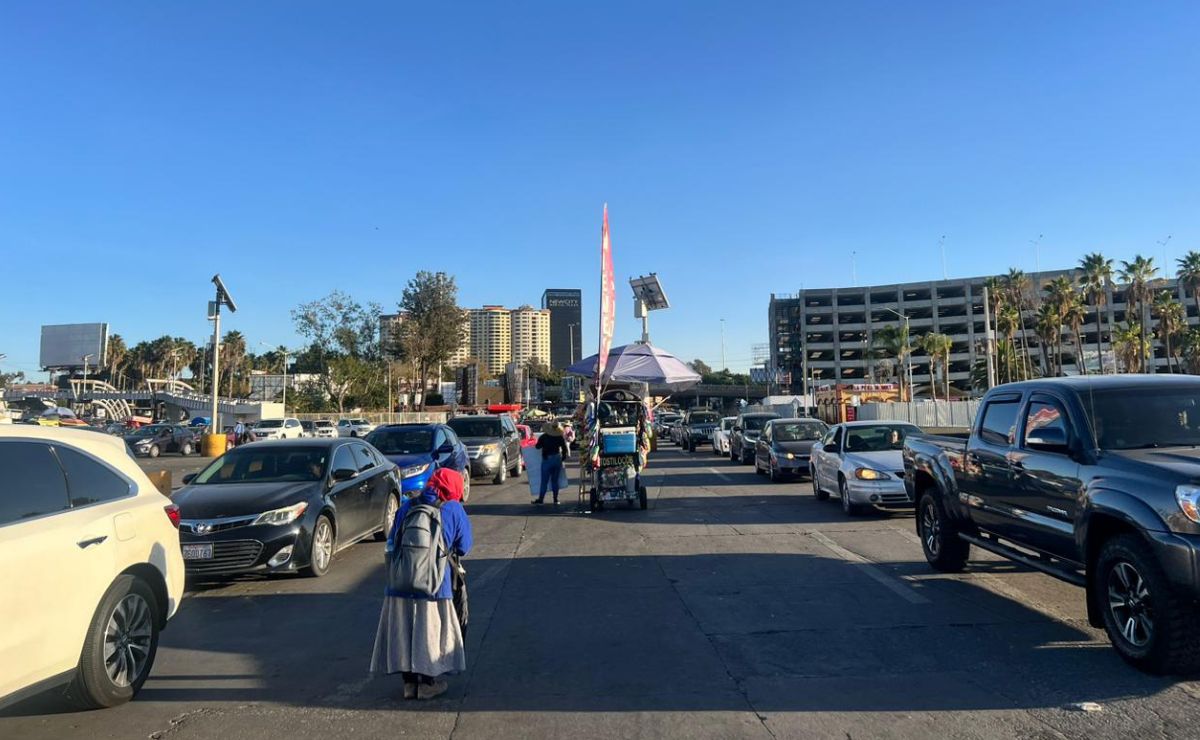 GARITAS | Así está la línea en Tijuana hoy 27 de enero 2023