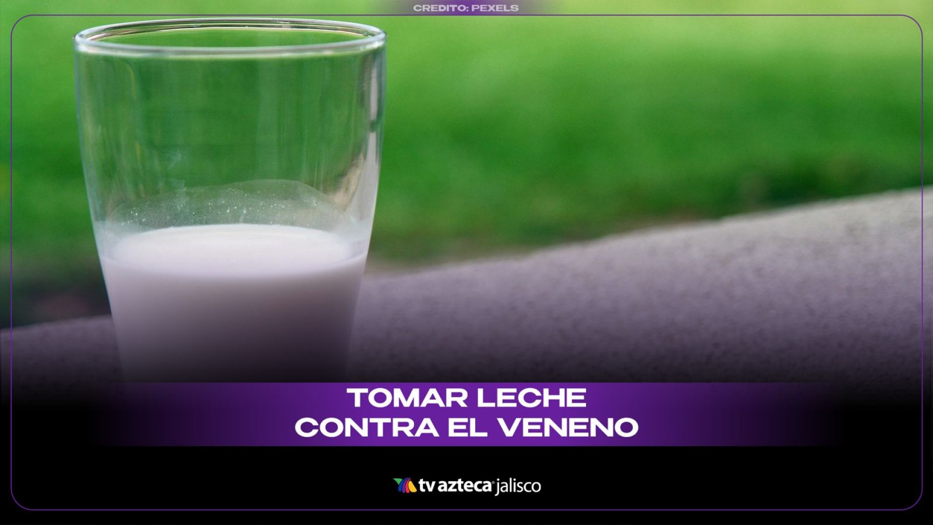 ¿Beber leche ayuda a combatir el envenenamiento y la intoxicación?