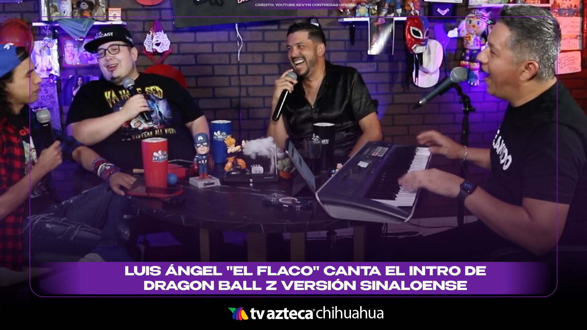Luis Ángel “El Flaco” sorprende al interpretar tema de 'Dragon Ball Z ...