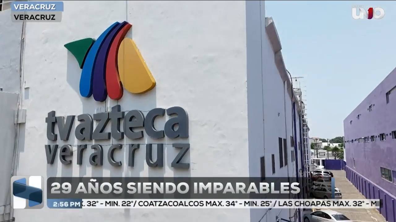 TV Azteca Veracruz celebra 29 años de historia