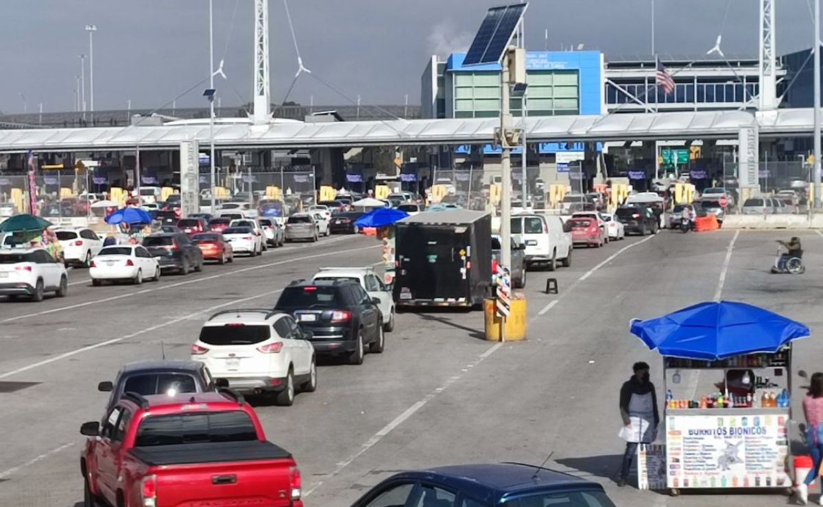 🚙 Así están las garitas en Tijuana hoy 10 de abril
