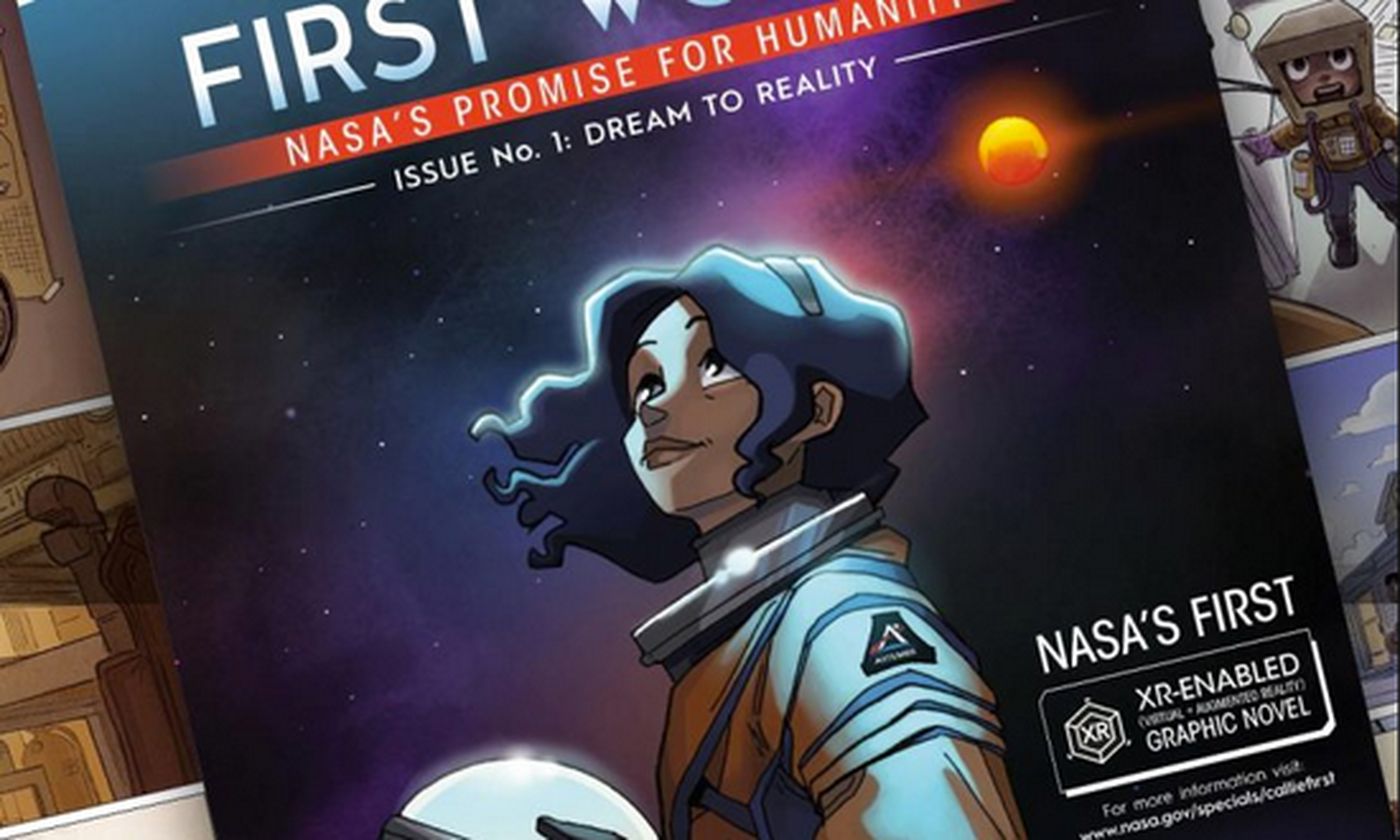 First Woman: El cómic de la NASA sobre la primera latina en pisar la Luna