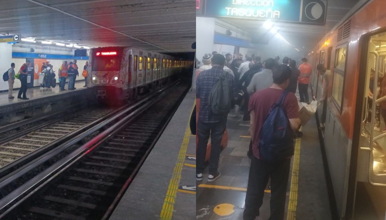 Metro CDMX: Reportan humo en estación Hidalgo de la Línea 2