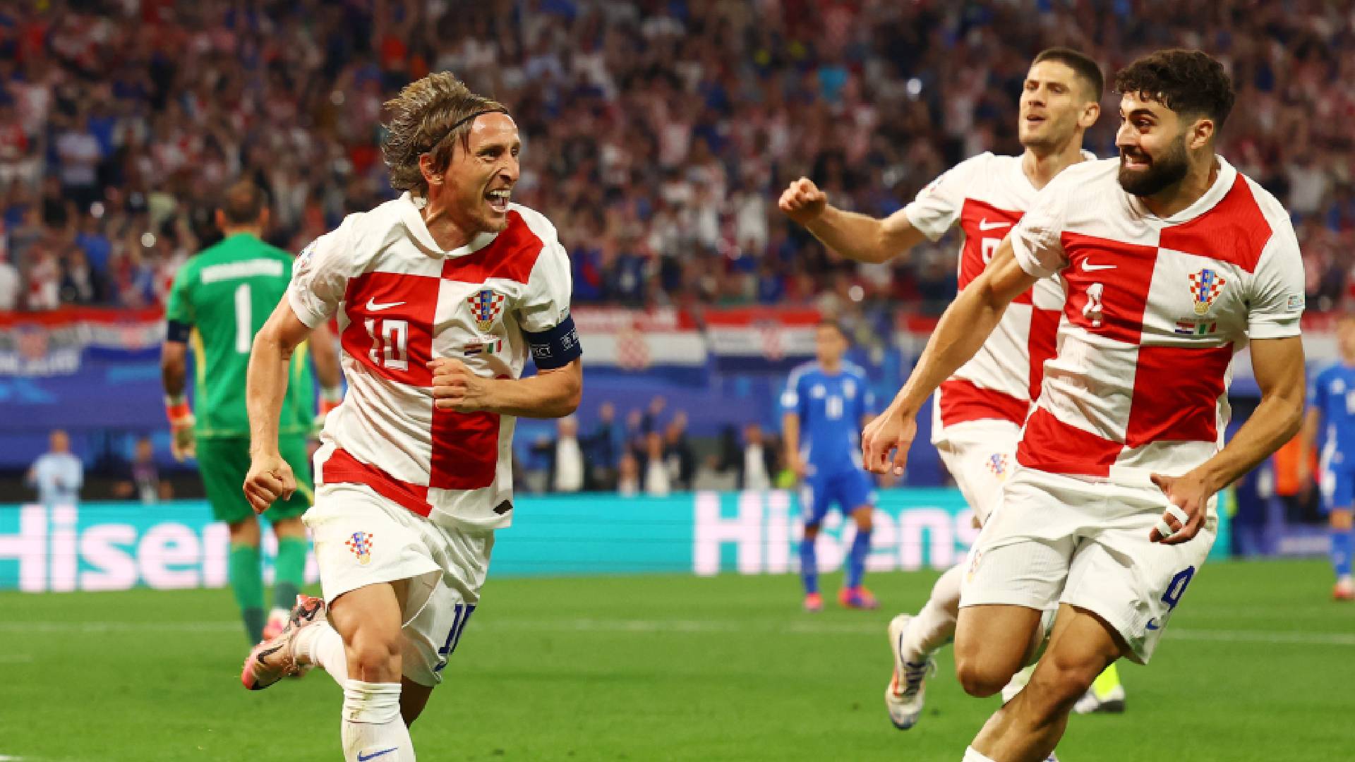 Luka Modric se convirtió en el jugador más veterano en anotar en la ...