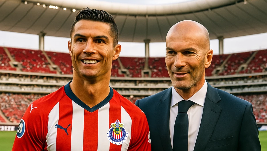 ¿Cristiano Ronaldo y Zidane llegan al Chivas? Los reflectores sobre las ...