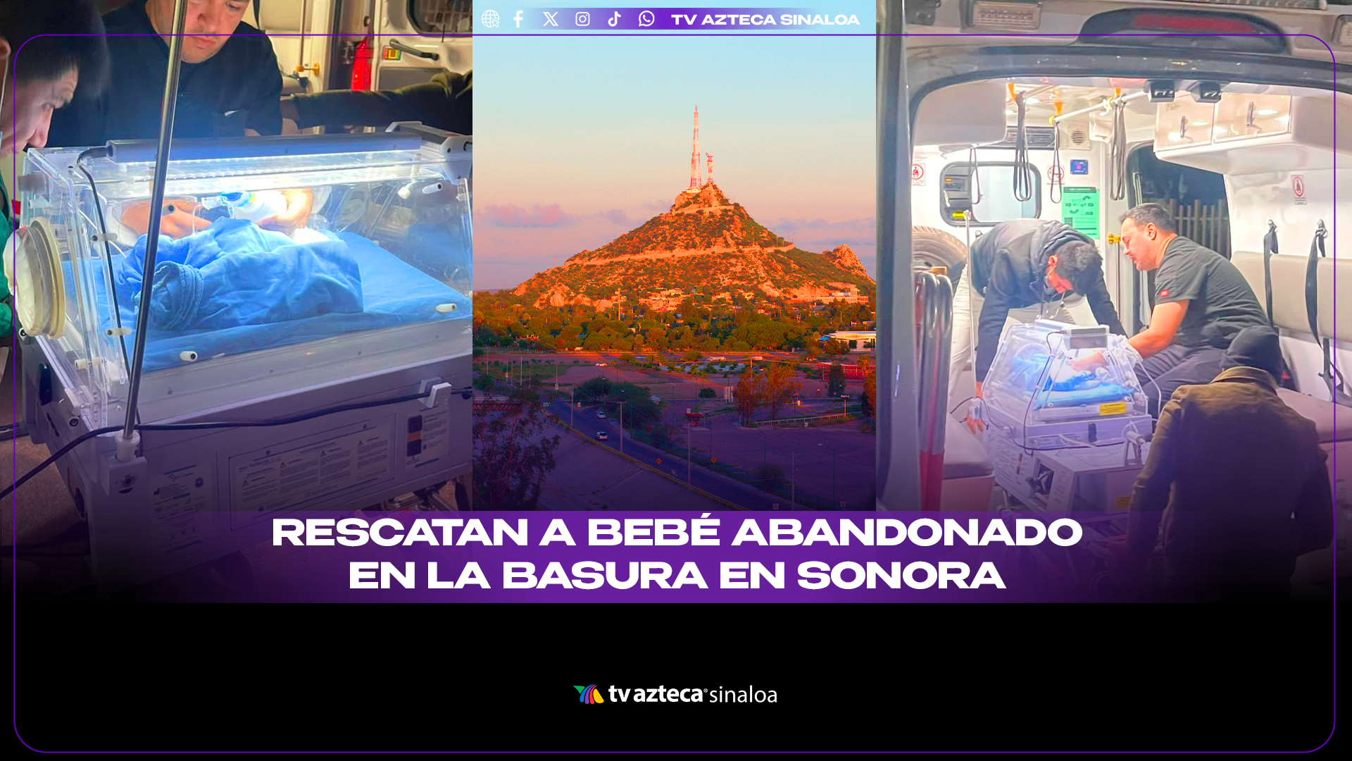 Encuentran bebé recién nacido en contenedor de basura en Hermosillo ...
