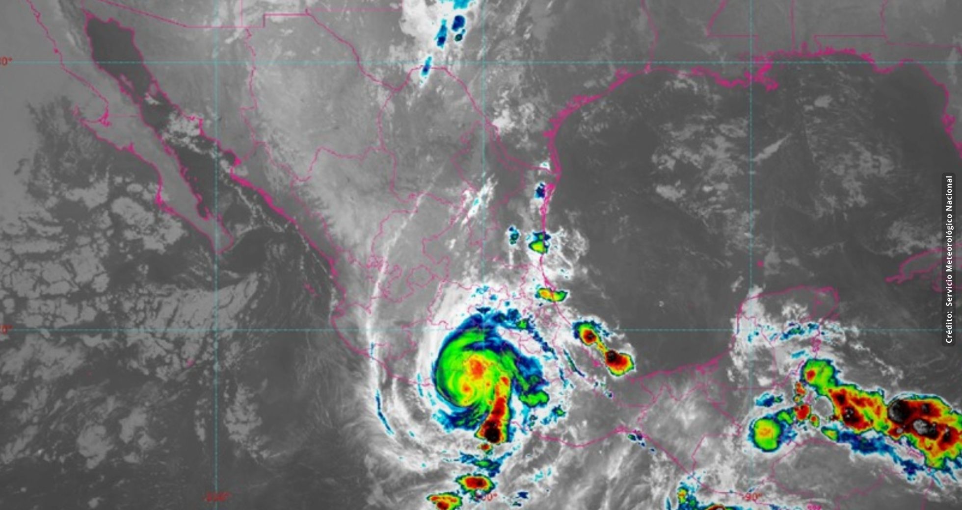 Huracán Otis en Acapulco: clima hoy y trayectoria en vivo (VIDEO)