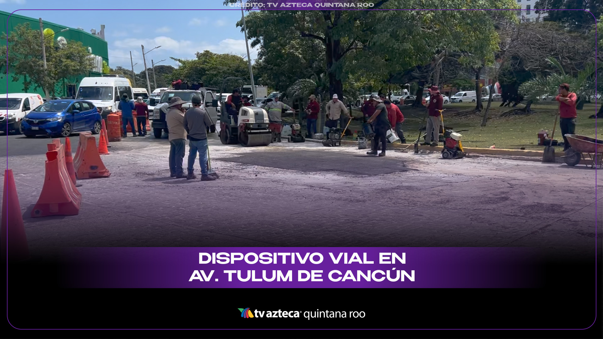 Así fue el dispositivo vial en la avenida Tulum en Cancún HOY, 12 de ...