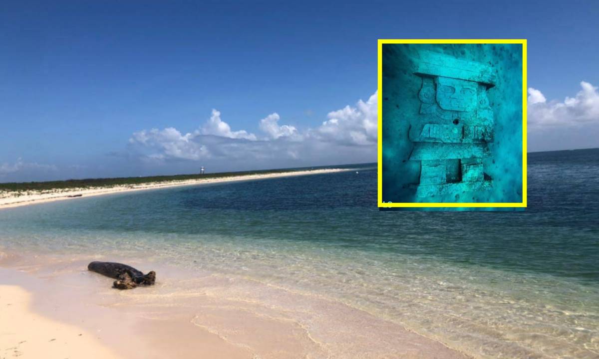 Isla de Enmedio en Veracruz refugia una figura prehispánica; ¿cuál es?