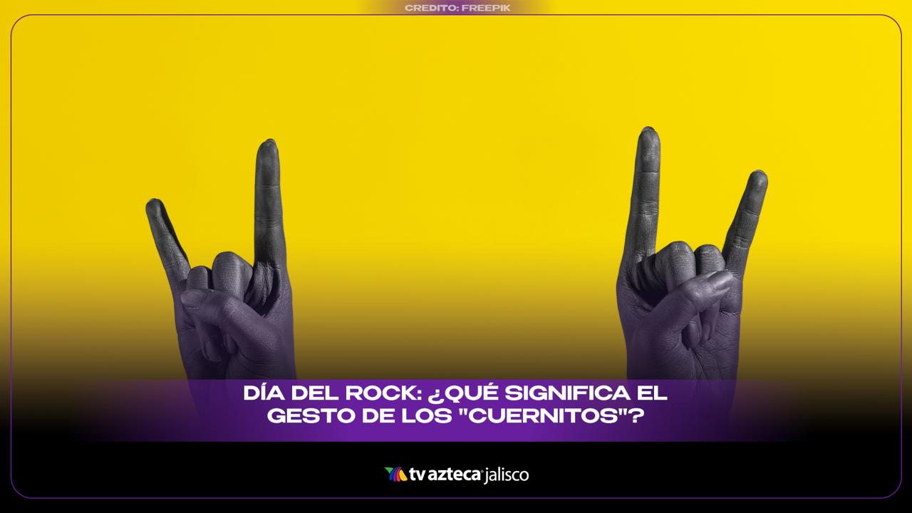 Día Mundial del Rock: ¿Qué significa el gesto de "cuernos" con las manos?