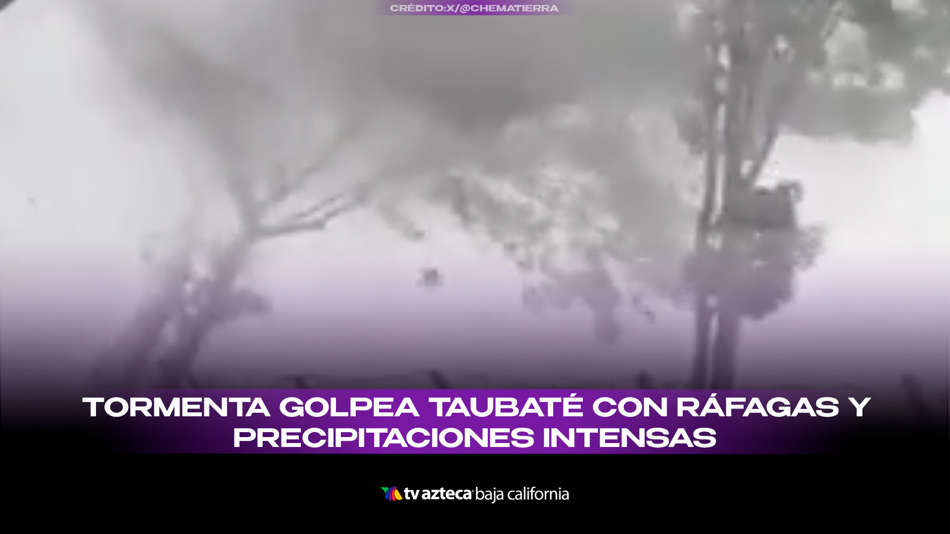 Techos volando y árboles caídos: así golpeó la tormenta