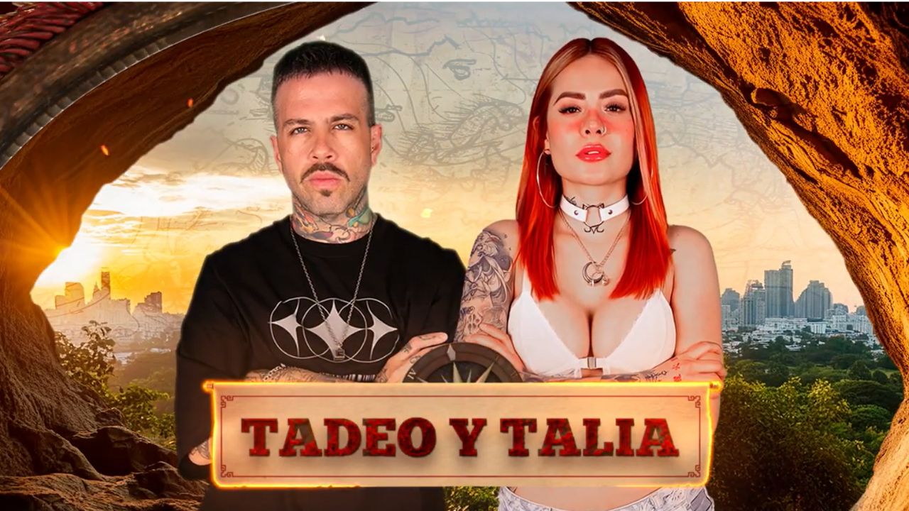 Talia y Tadeo participantes de Abandonados