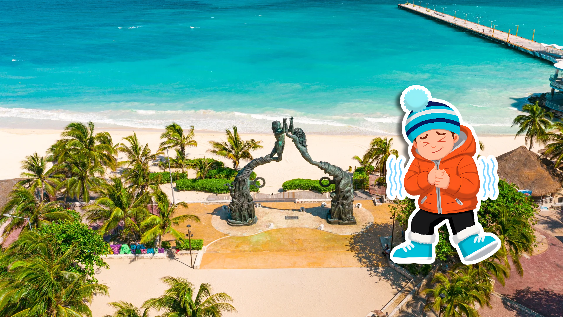 ¡ATENCIÓN, Riviera Maya! Esta es la hora de más fresco en Playa del ...