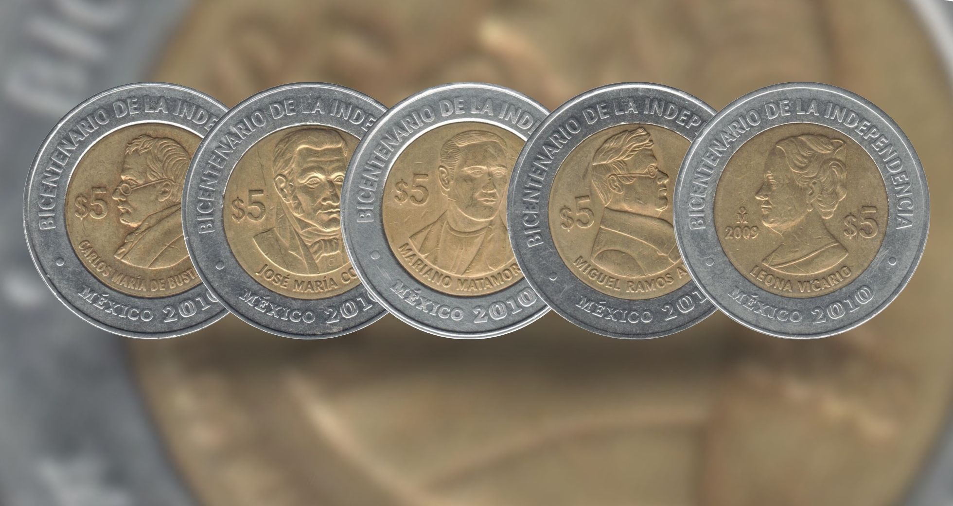 ¿Cuál es la moneda conmemorativa de 5 pesos te dará 1 MDP?