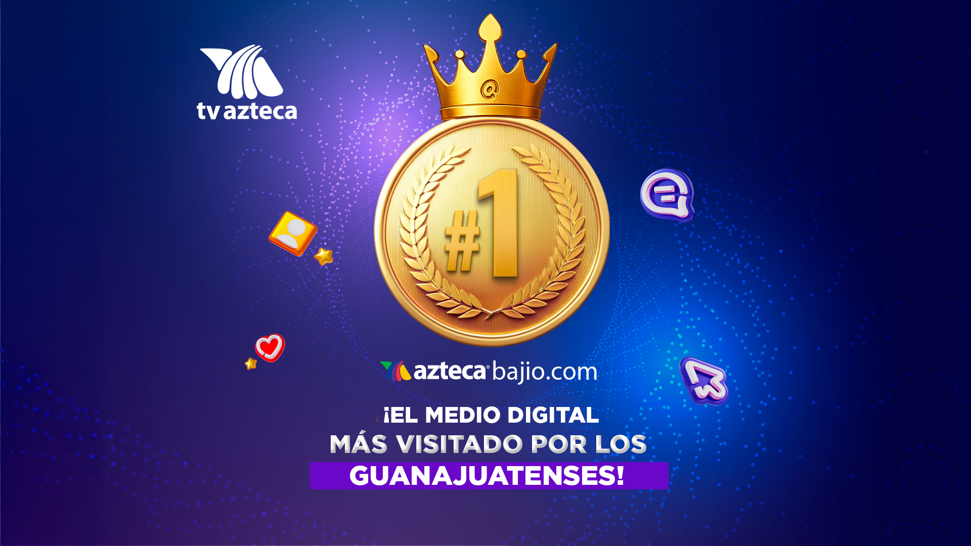 TV Azteca Bajío celebra: aztecabajio.com es el sitio web número uno de ...