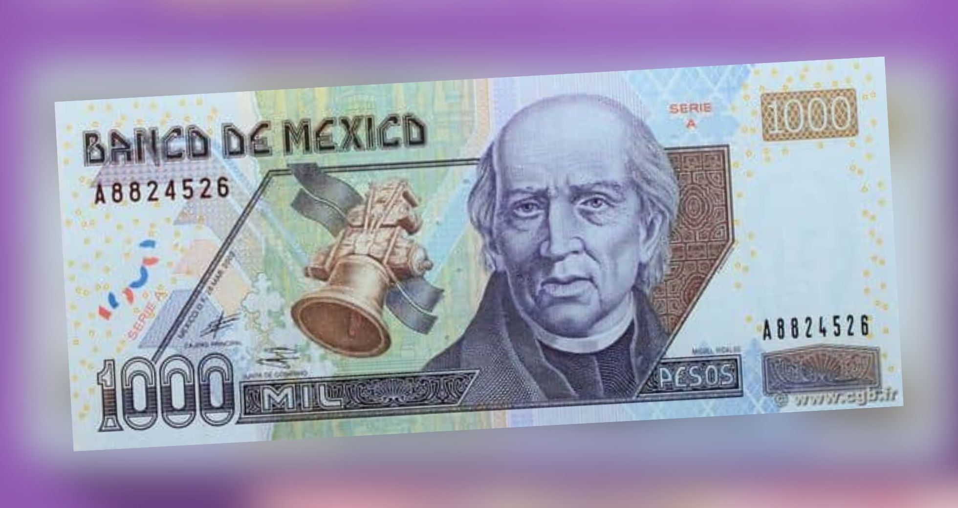 ¿Cuál es el billete con la imagen de Miguel Hidalgo que te hará ganar 1 ...