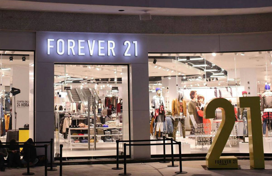 La cadena de ropa Forever 21 se declara en bancarrota