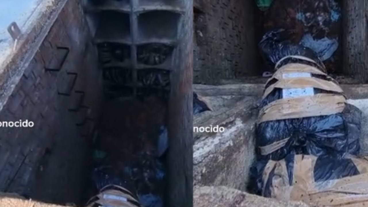 Cómo se ve una fosa común