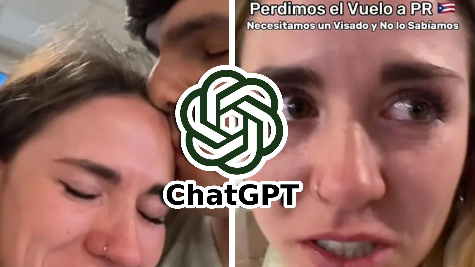 VIDEO: ChatGPT deja a pareja sin vuelo a Puerto Rico; consultaron requisitos de visa y se confiaron