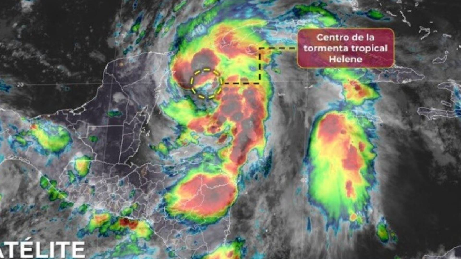 EXTIENDEN la Alerta Amarilla en estos municipios Yucatán por la tormenta tropical Helene
