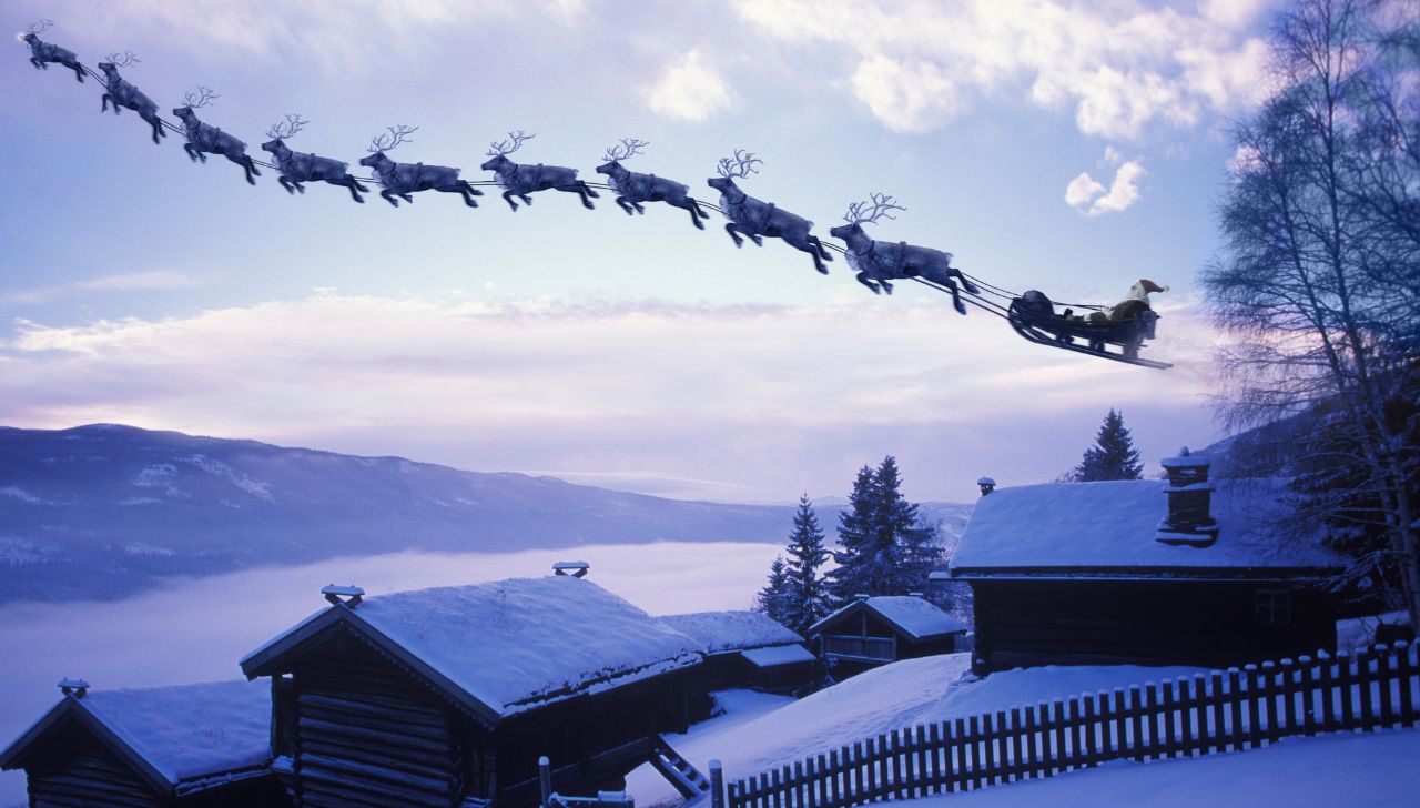 ¿En dónde va Santa? Sigue en vivo el recorrido de Santa Claus