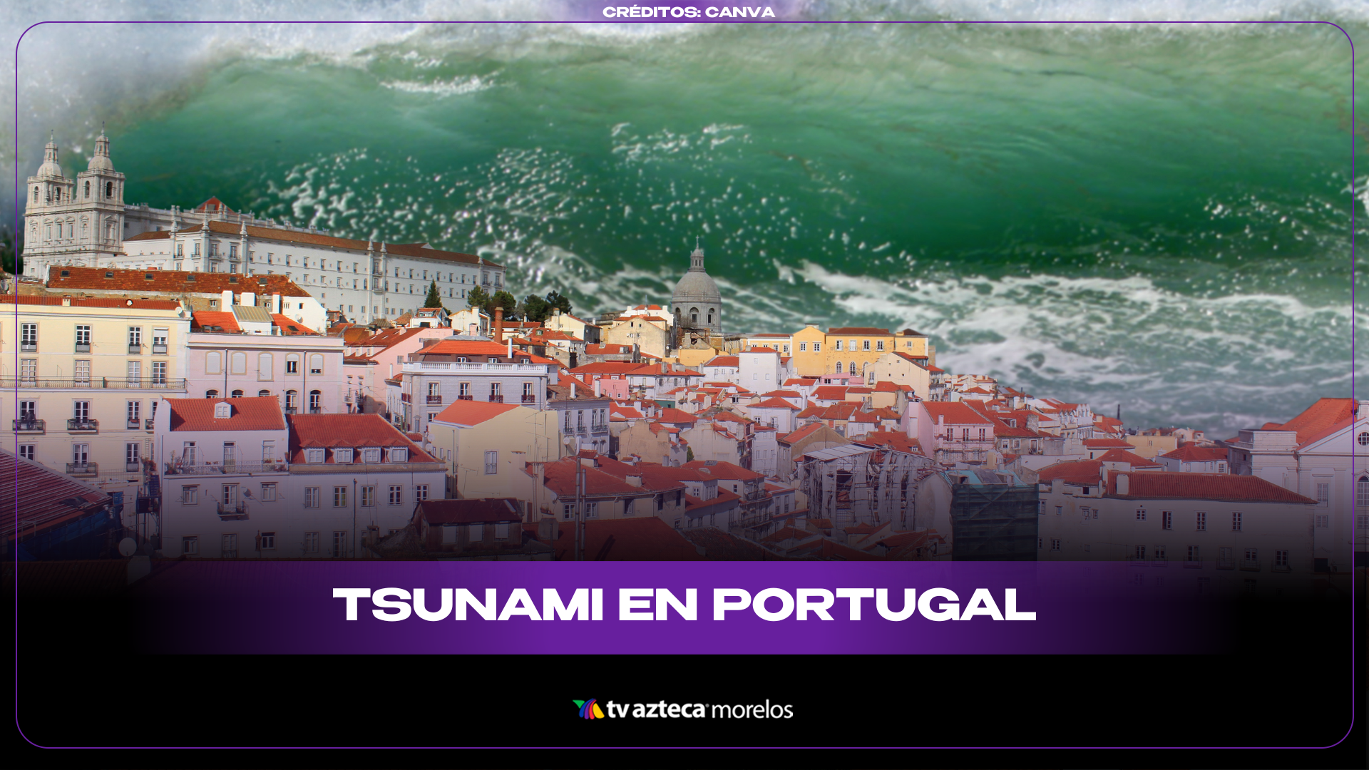 VIDEO: Así se vio una ola gigante en Portugal