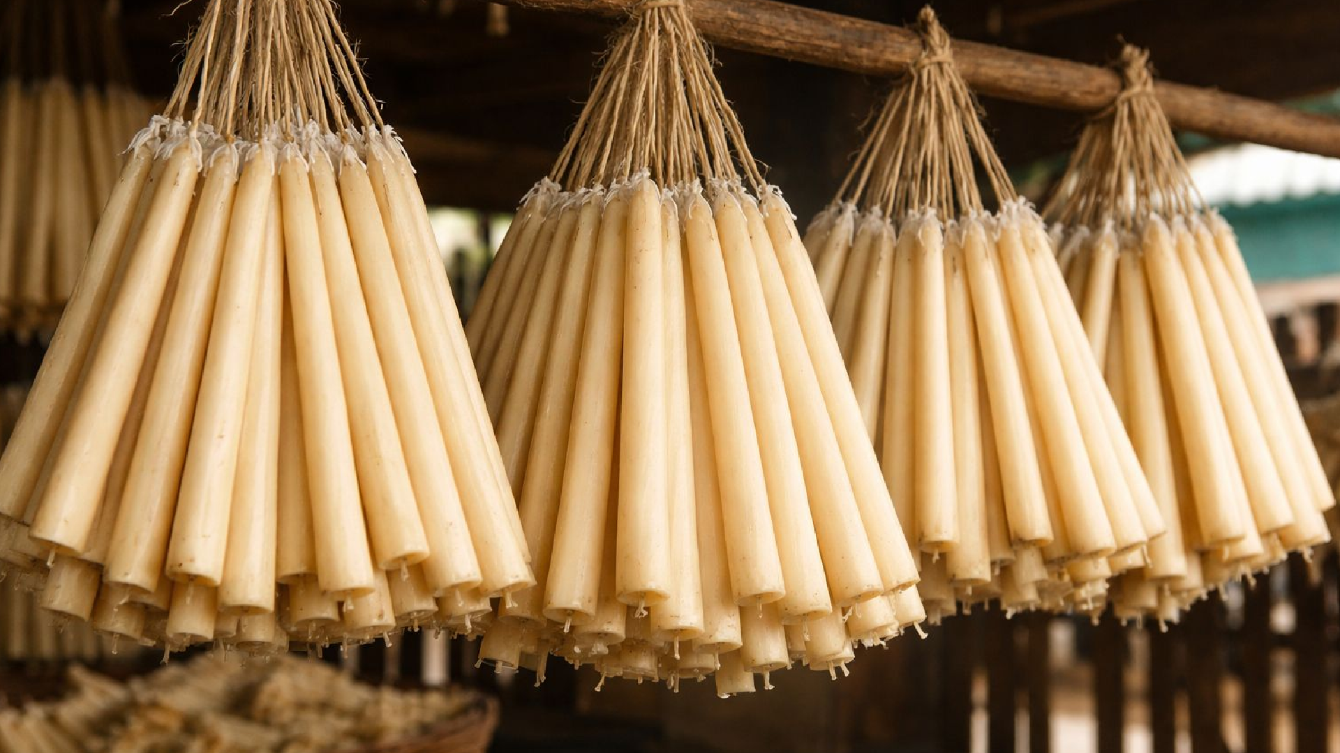 ¿De qué están hechas las velas de cebo y para qué se usan?