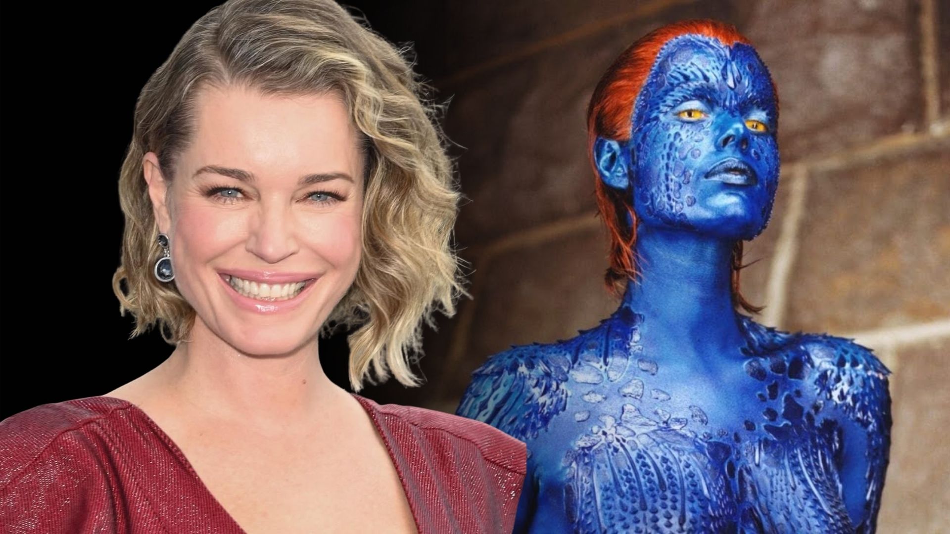 Rebecca Romijn Sin Maquillaje