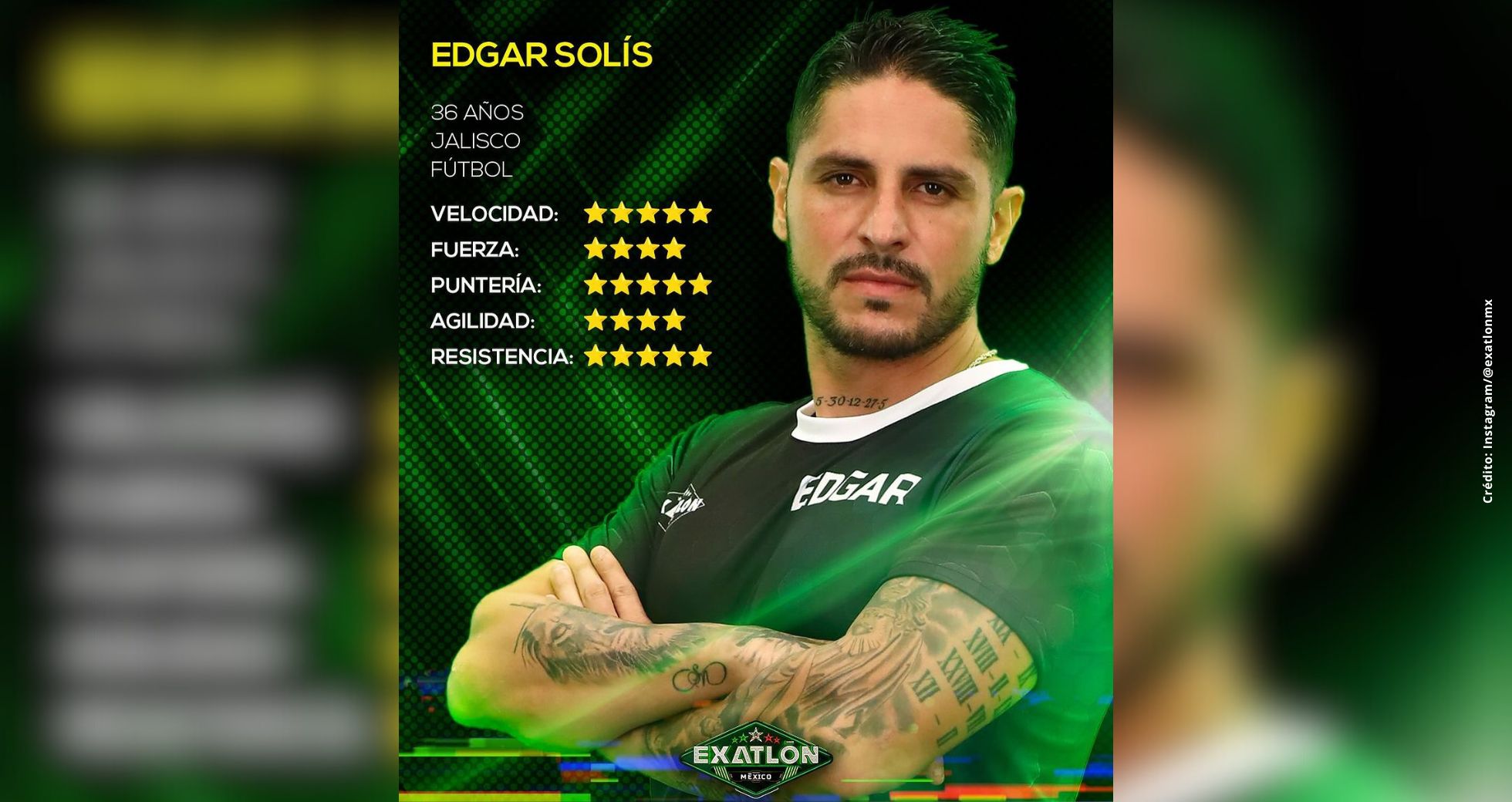 Exatlón México: ¿Quién es Édgar Tepa Solís?