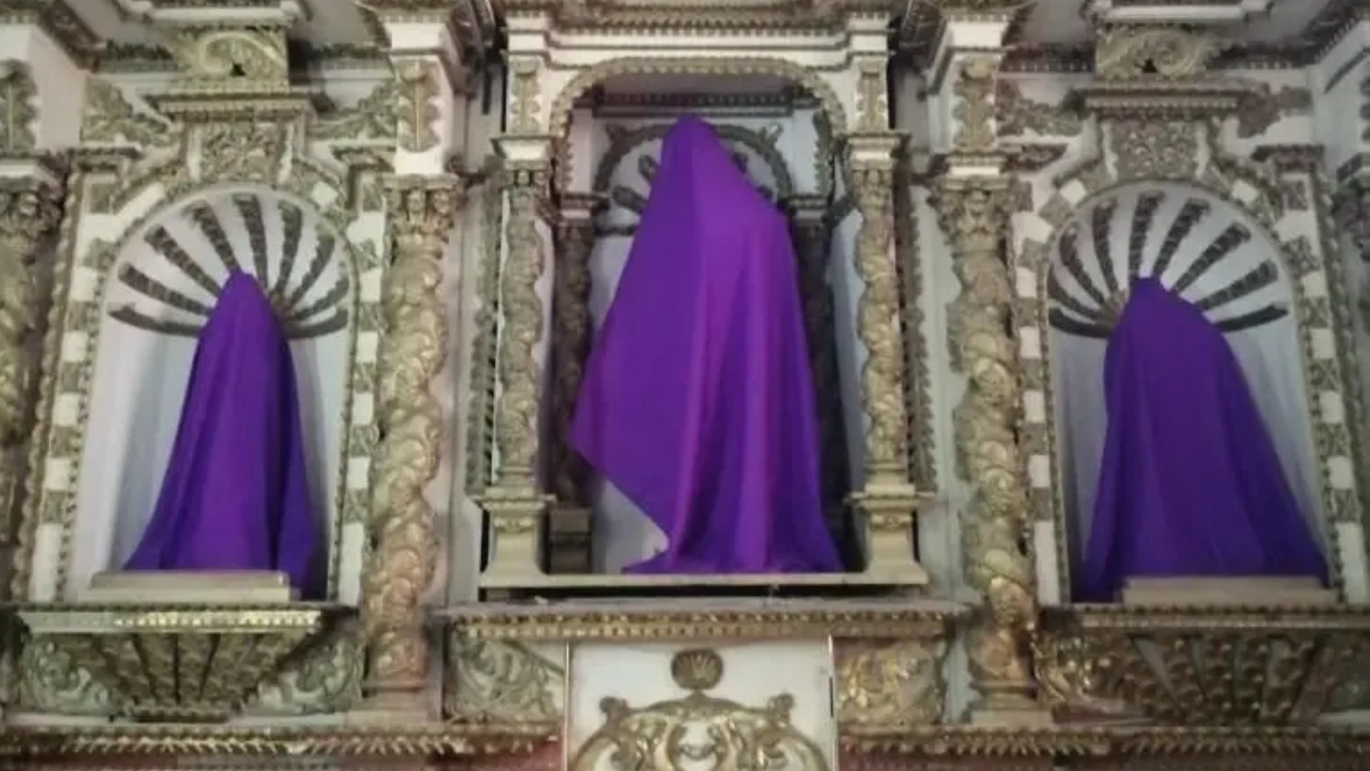 ¿Por qué se tapan los santos en Semana Santa? Este es el significado ...