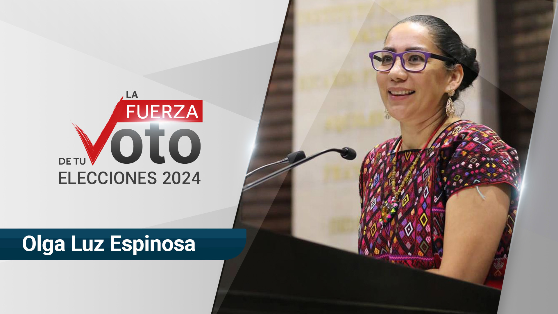 Elecciones 2024: Olga Luz Espinosa Morales, la mujer candidata a gobernadora de Chiapas en las ...