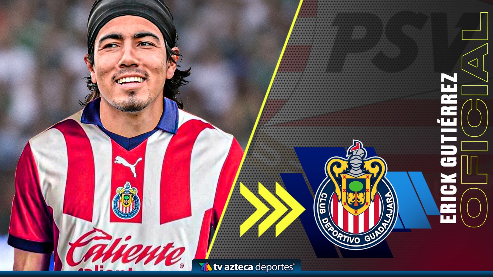Oficial: Erick Gutiérrez es nuevo jugador de Chivas